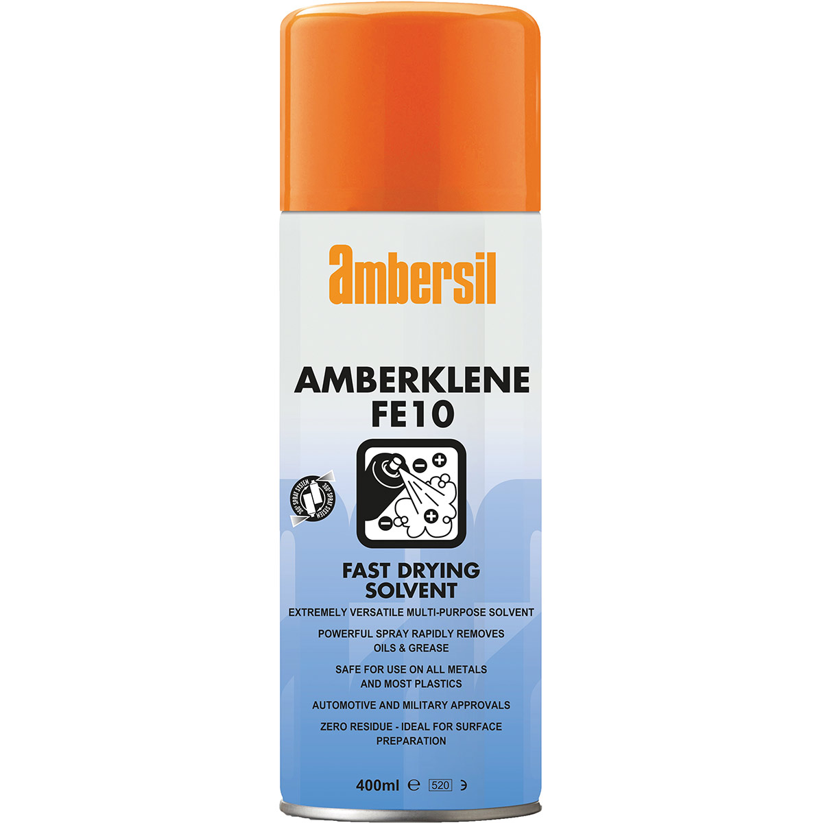Ambersil Amberklene FE10 Solvent Degreaser Spray 400ml | Ambersil ...
