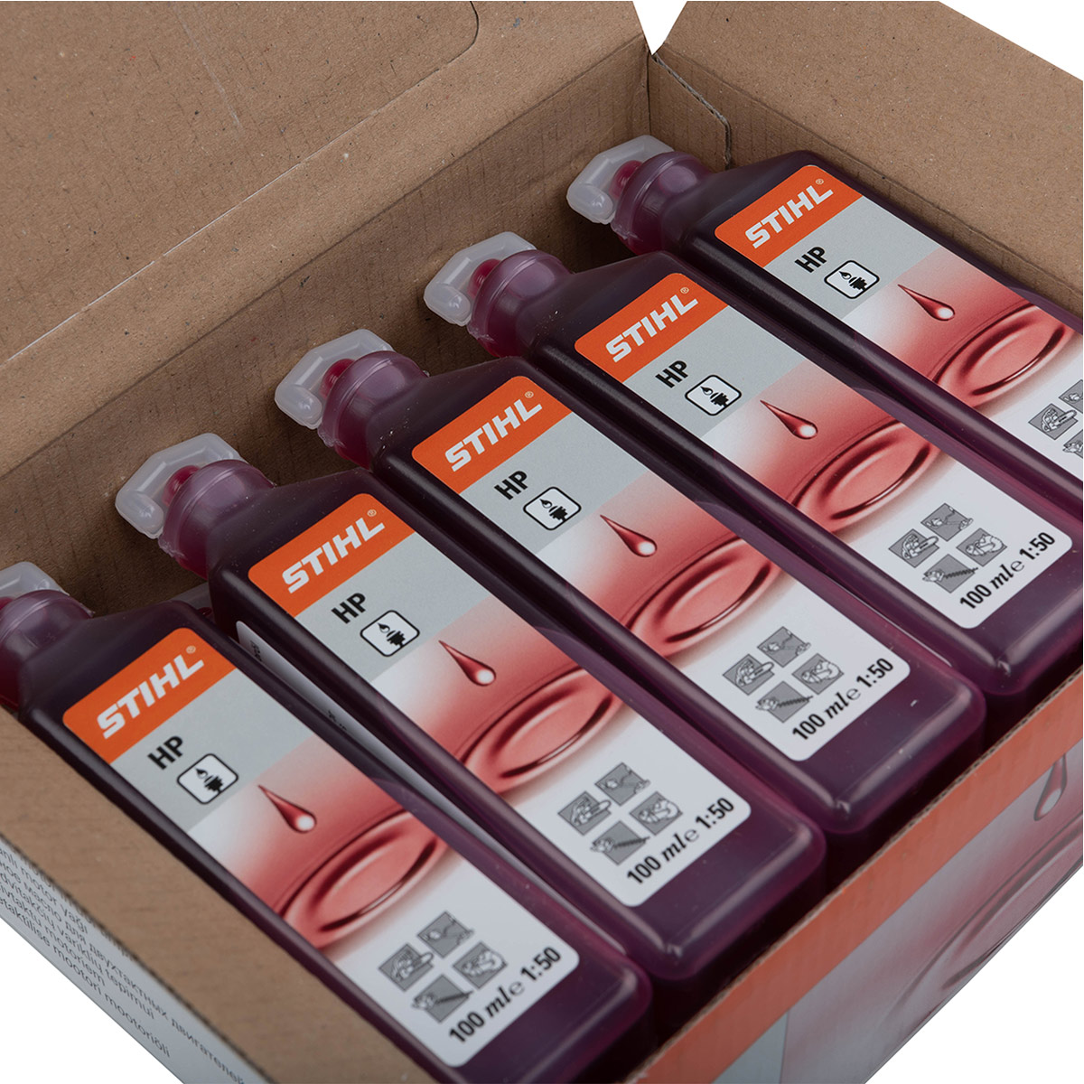 Stihl HP Two-Stroke Engine Oil 100ml (Pack of 10) | Stihl | Oils | Arco