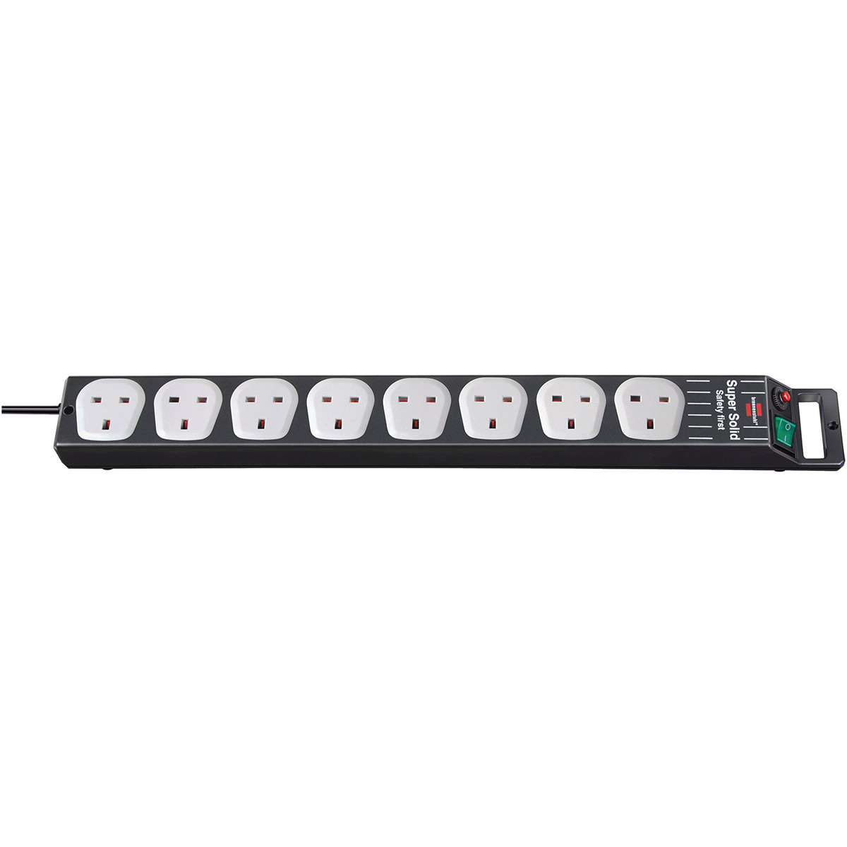 Brennenstuhl Super Solid Eight-Socket Extension Lead | Brennenstuhl ...
