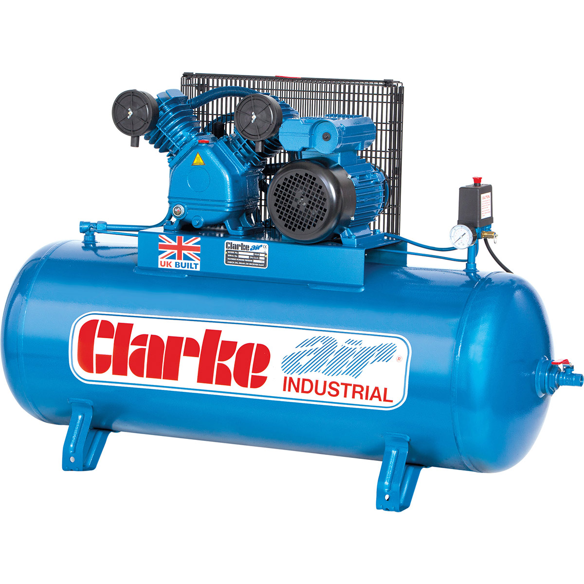 Clarke XEV16 200L Air Compressor | Clarke | Air Compressors and ...