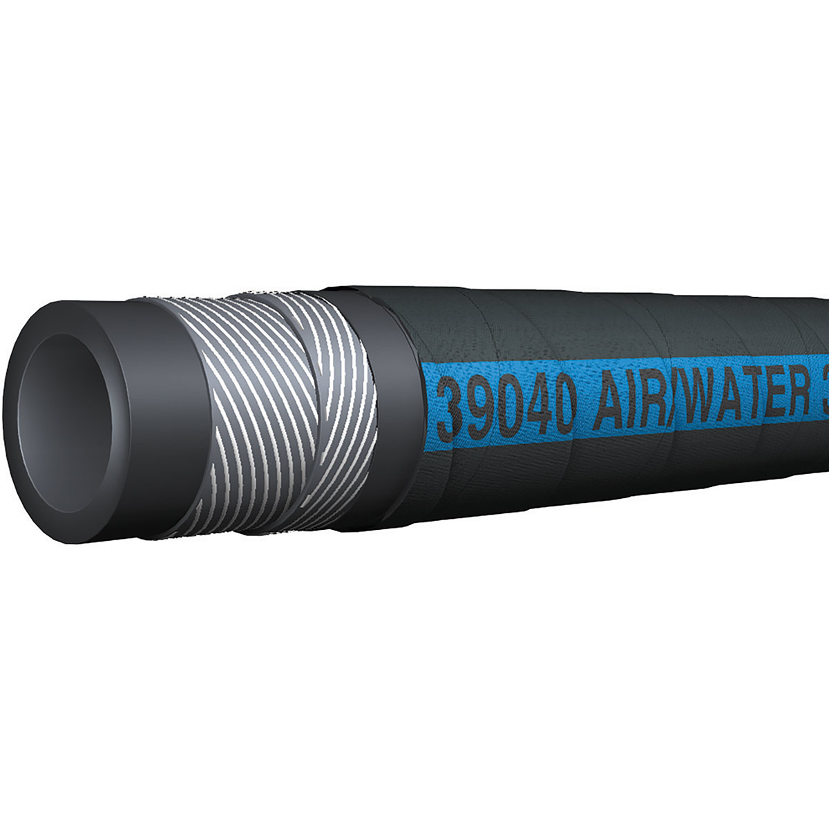 Black SBR Rubber Mandrel-Built Air/Water Hose per Metre | Not Branded ...