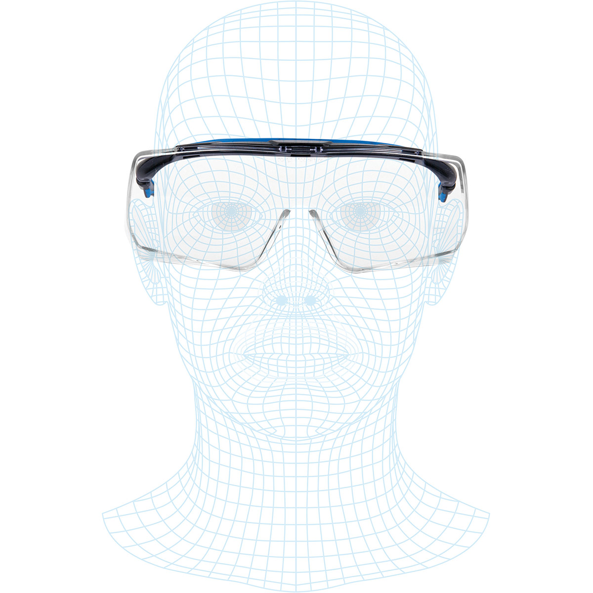 Arco Mantle Clear-Lens Safety Overglasses | Arco | Safety Glasses and ...