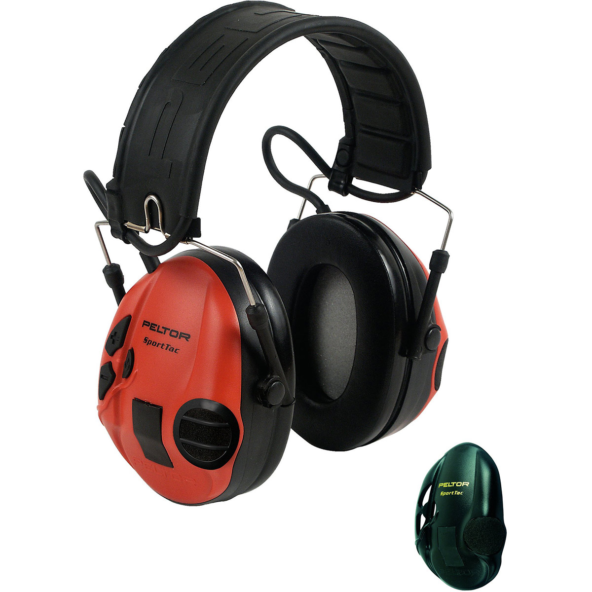 3M PELTOR SportTac Red Overhead Ear Defenders | 3M | Ear Defenders | Arco
