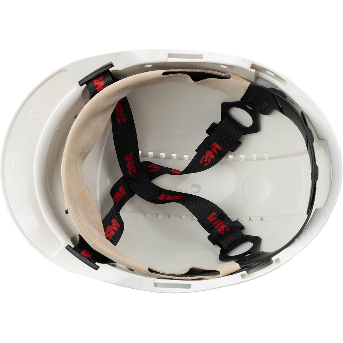 3M G3000D White Vented Short-Peak Slip-Ratchet Safety Helmet | 3M ...