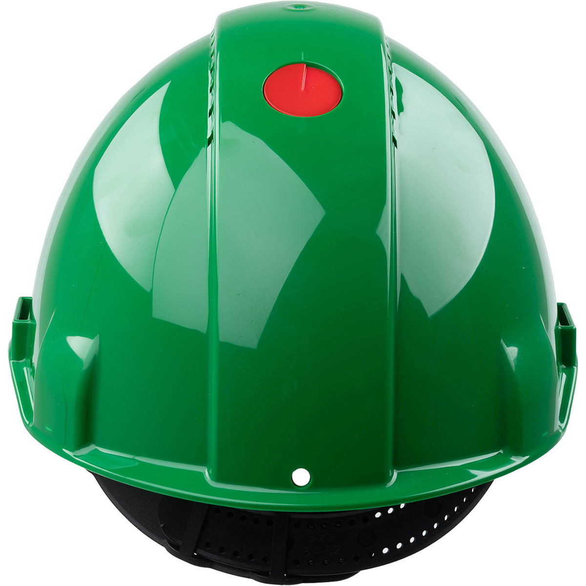 3M G3000C Green Vented Short-Peak Slip-Ratchet Safety Helmet | 3M ...
