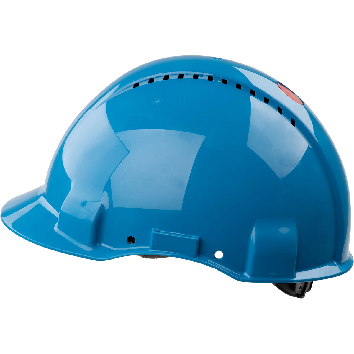 3M G3000D Blue Vented Short-Peak Slip-Ratchet Safety Helmet | 3M ...