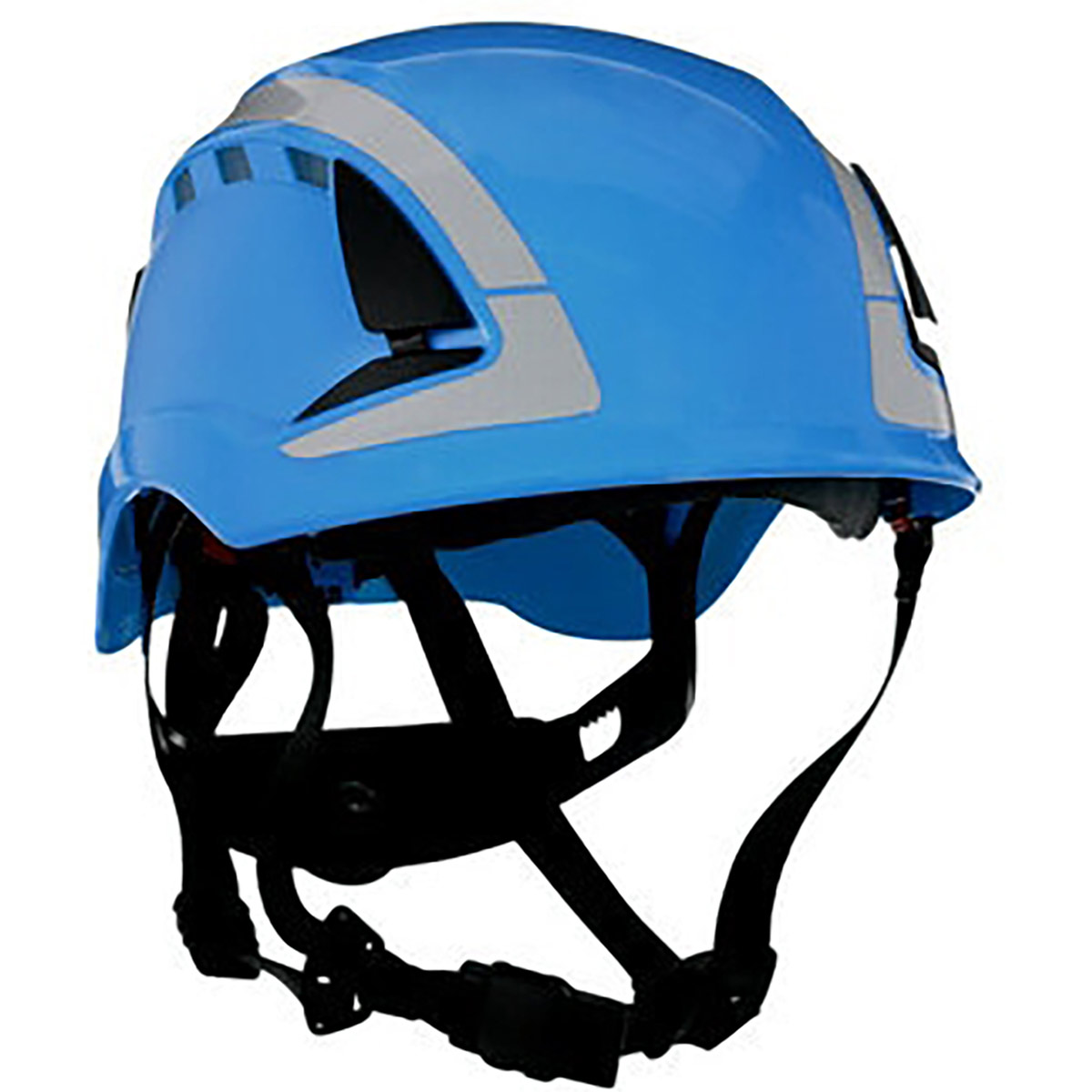 3M SecureFit X5003VE-CE Blue Vented Wheel-Ratchet Electrical Safety ...