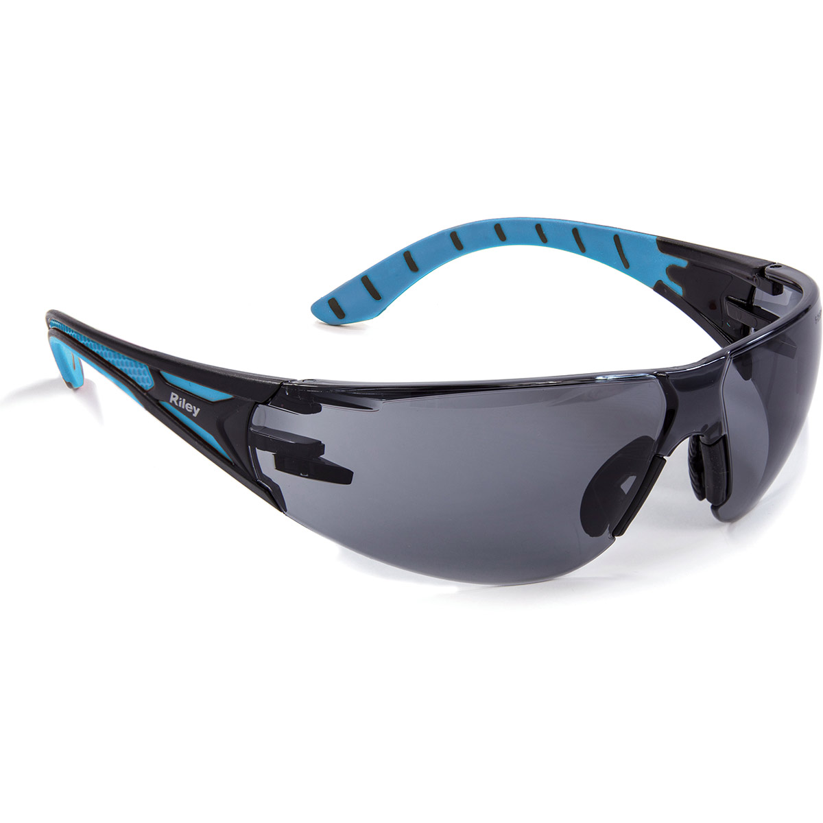Riley STREAM Blue Grey-Lens Safety Glasses | Riley | Riley | Arco
