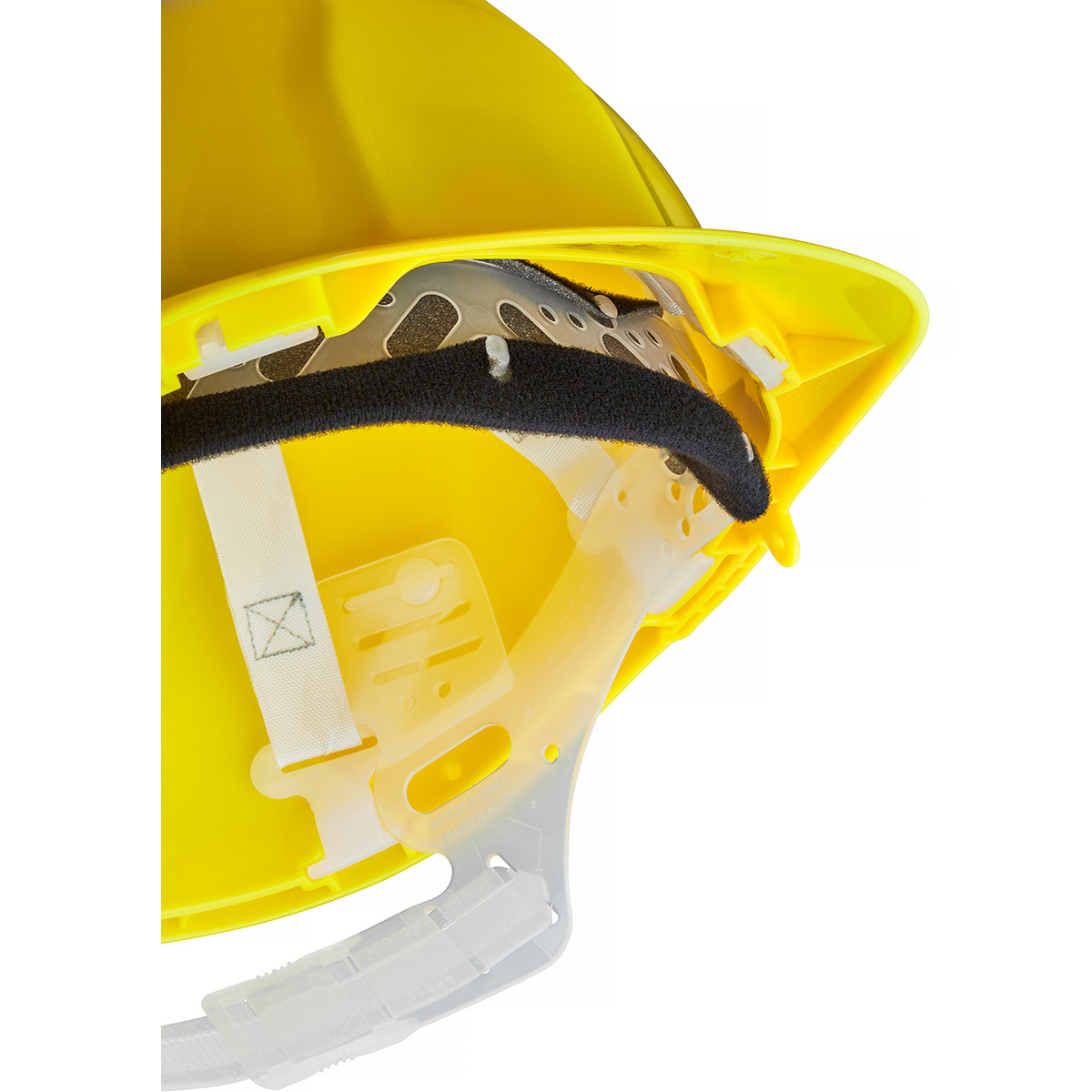 Arco Champion Plus Yellow Unvented Slip-Ratchet Safety Helmet | Arco ...