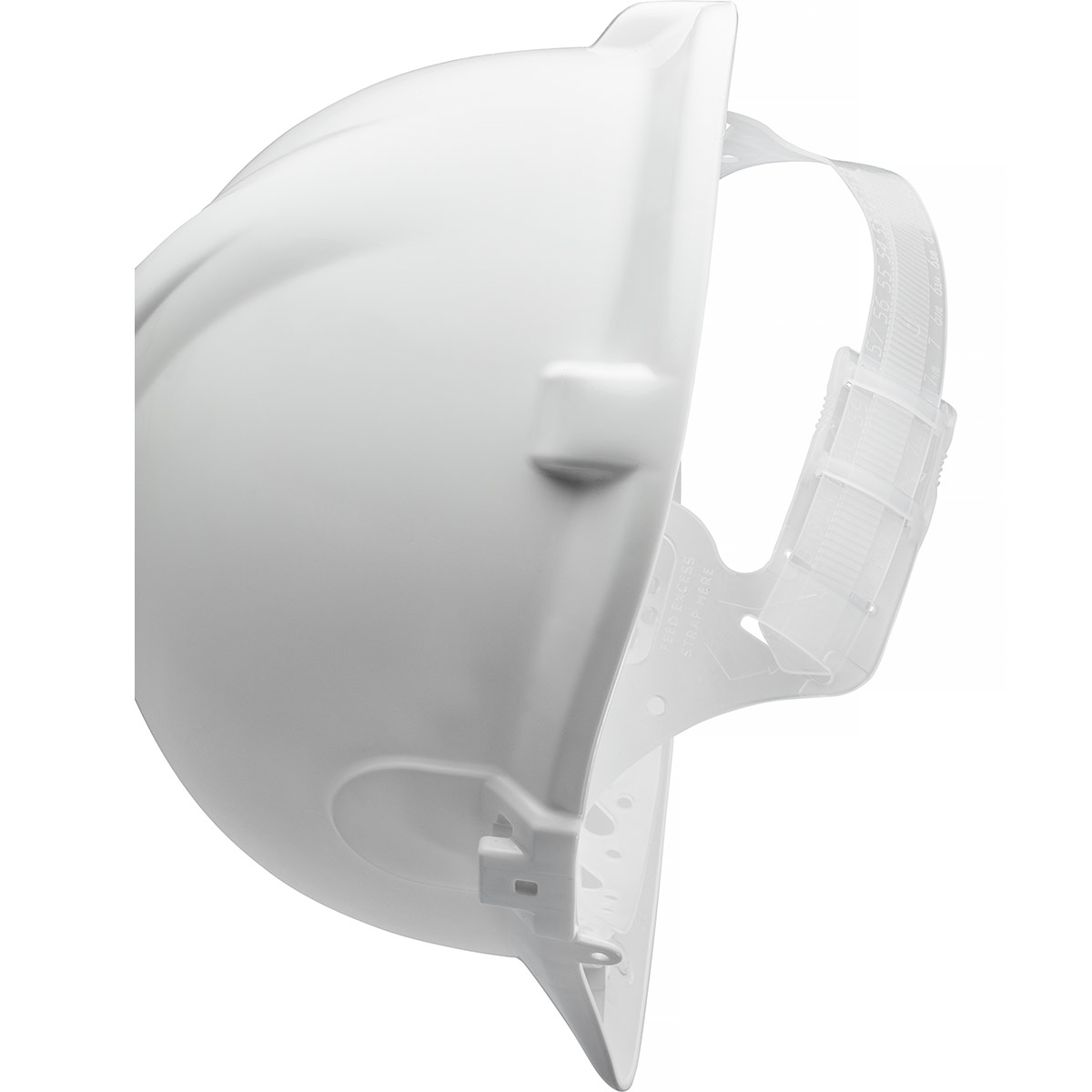 Arco Champion White Unvented Slip-Ratchet Safety Helmet | Arco | Safety ...
