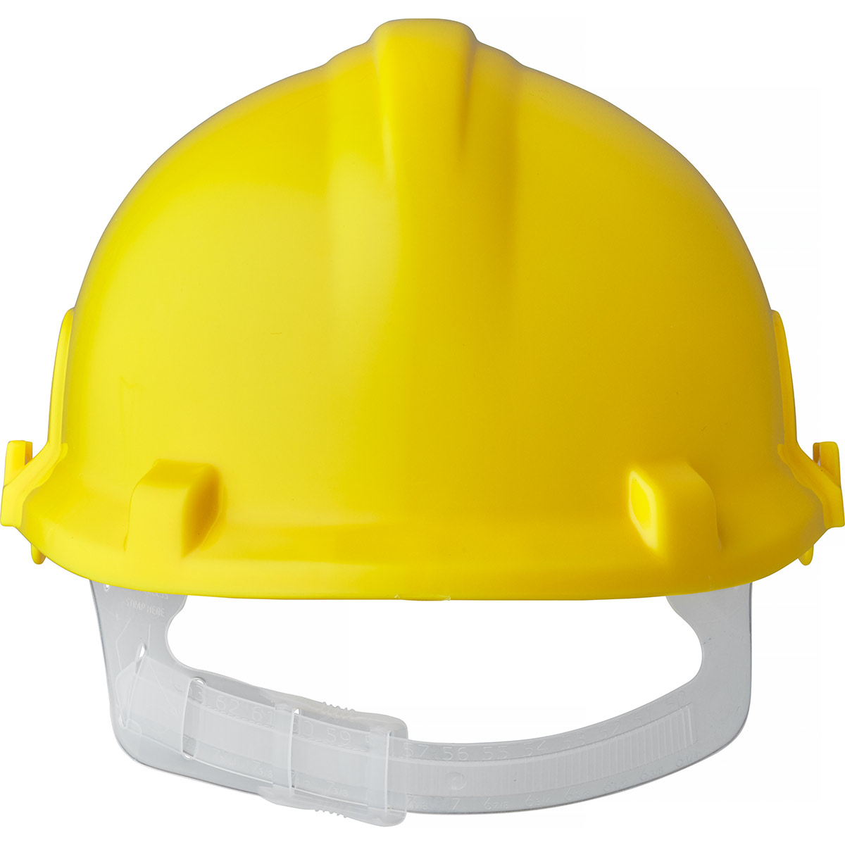 Arco Champion Yellow Unvented Slip-Ratchet Safety Helmet | Arco ...