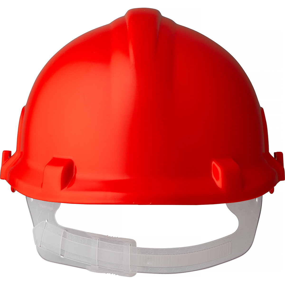 Arco Champion Red Unvented Slip-Ratchet Safety Helmet | Arco | Safety ...