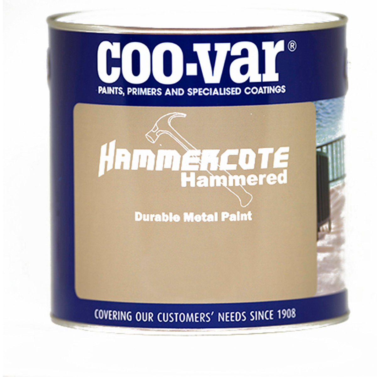 Coo-Var Hammercote Smooth Yellow Metal Paint 5L | Coo-Var | Decorator’s ...
