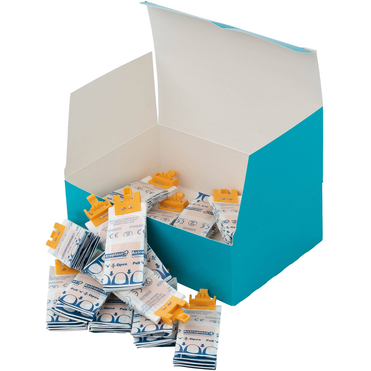 Wallace Cameron Astroplast Pull ’n’ Open Fabric Plasters (Pack of 150 ...