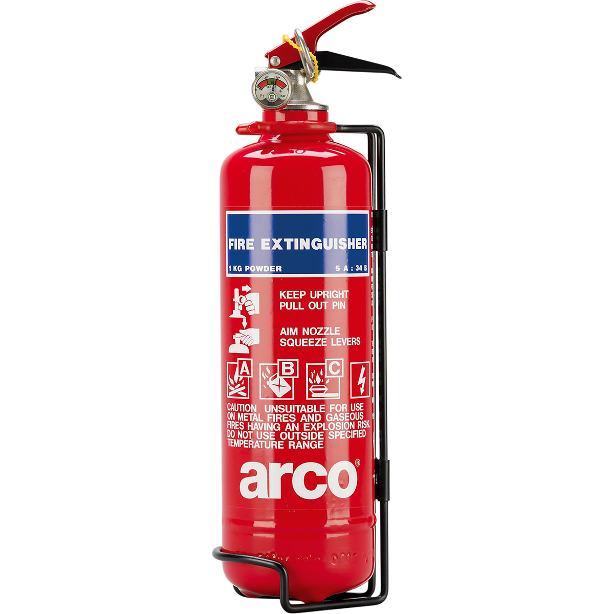 Firemark Dry Powder Fire Extinguisher 1kg | Firemark | Fire ...
