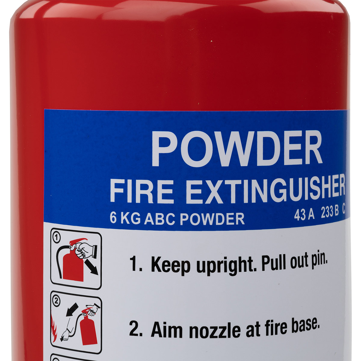 Firemark Dry Powder Fire Extinguisher 6L | Firemark | Fire ...