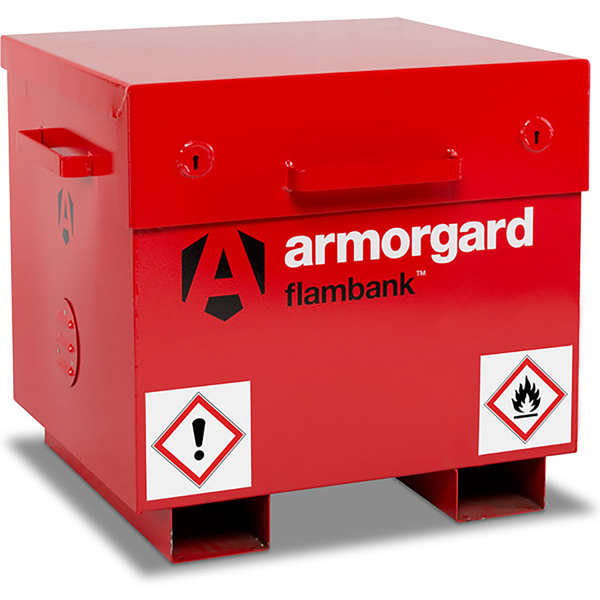 Armorgard FlamBank Flammable-Substance Site Box 765mm x 675mm x 670mm ...