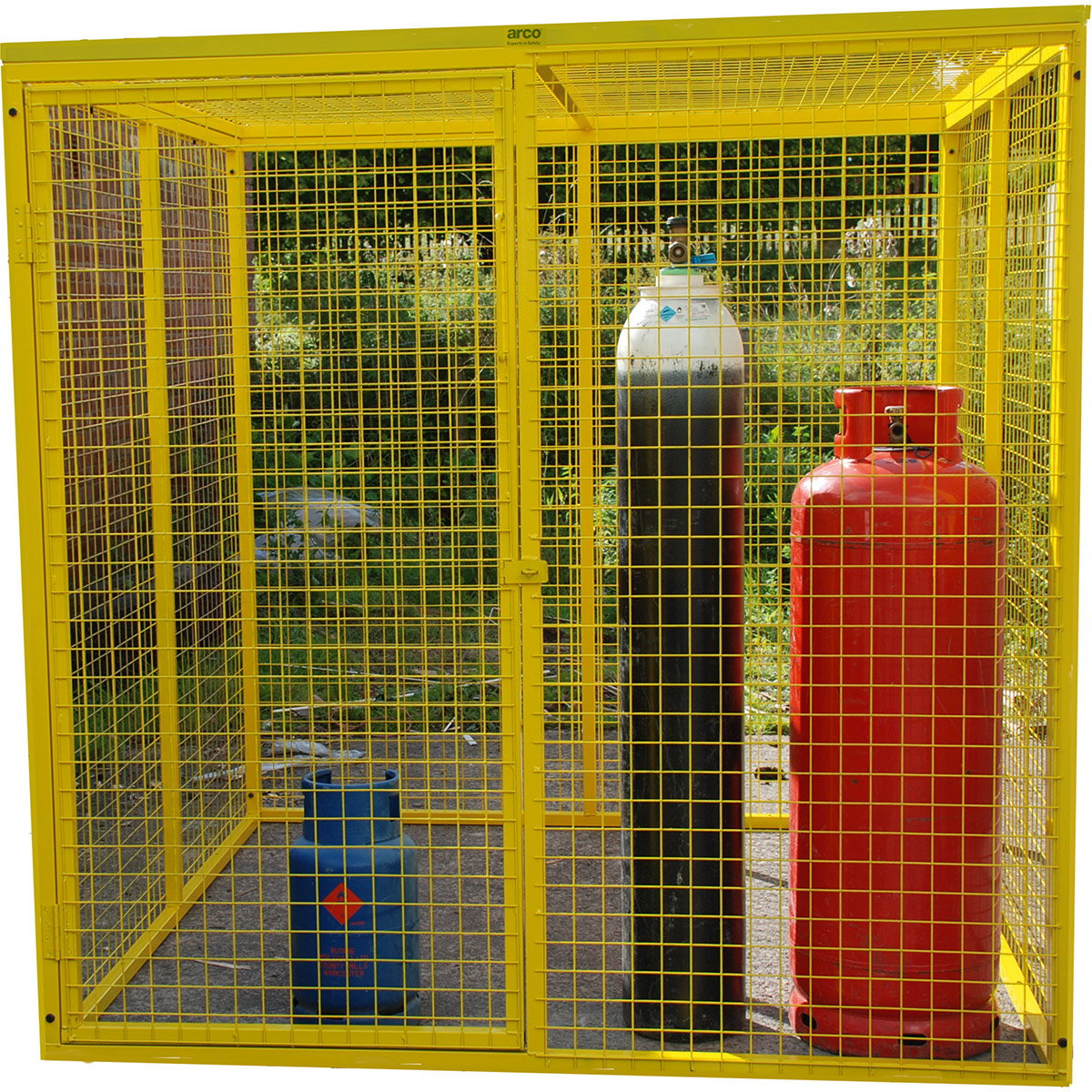 Painted Modular Gas Cage 1800mm x 1200mm x 1200mm | Not Branded ...