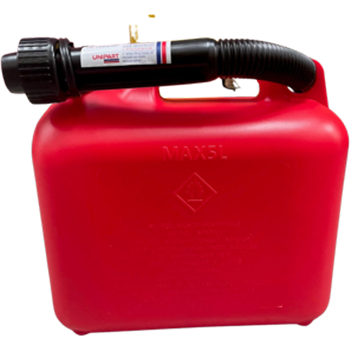 Unipart 5L Red Fuel Can with Auto-Stop Spout | UNIPART | Fuel & Gas ...