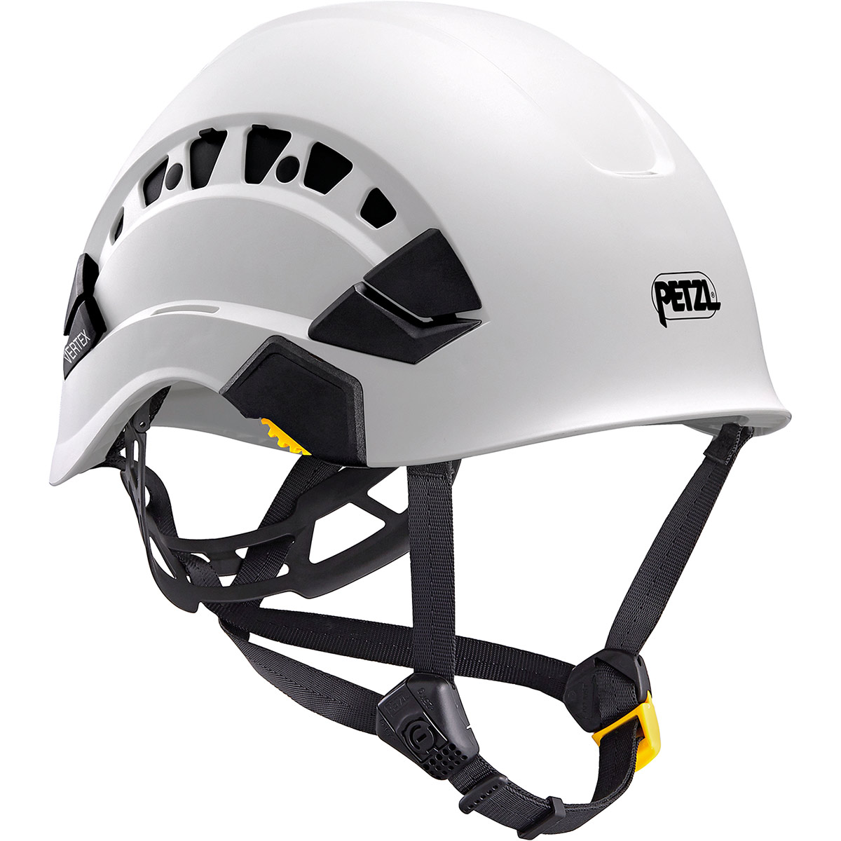 Petzl VERTEX VENT White Vented Wheel-Ratchet Safety Helmet | Petzl ...