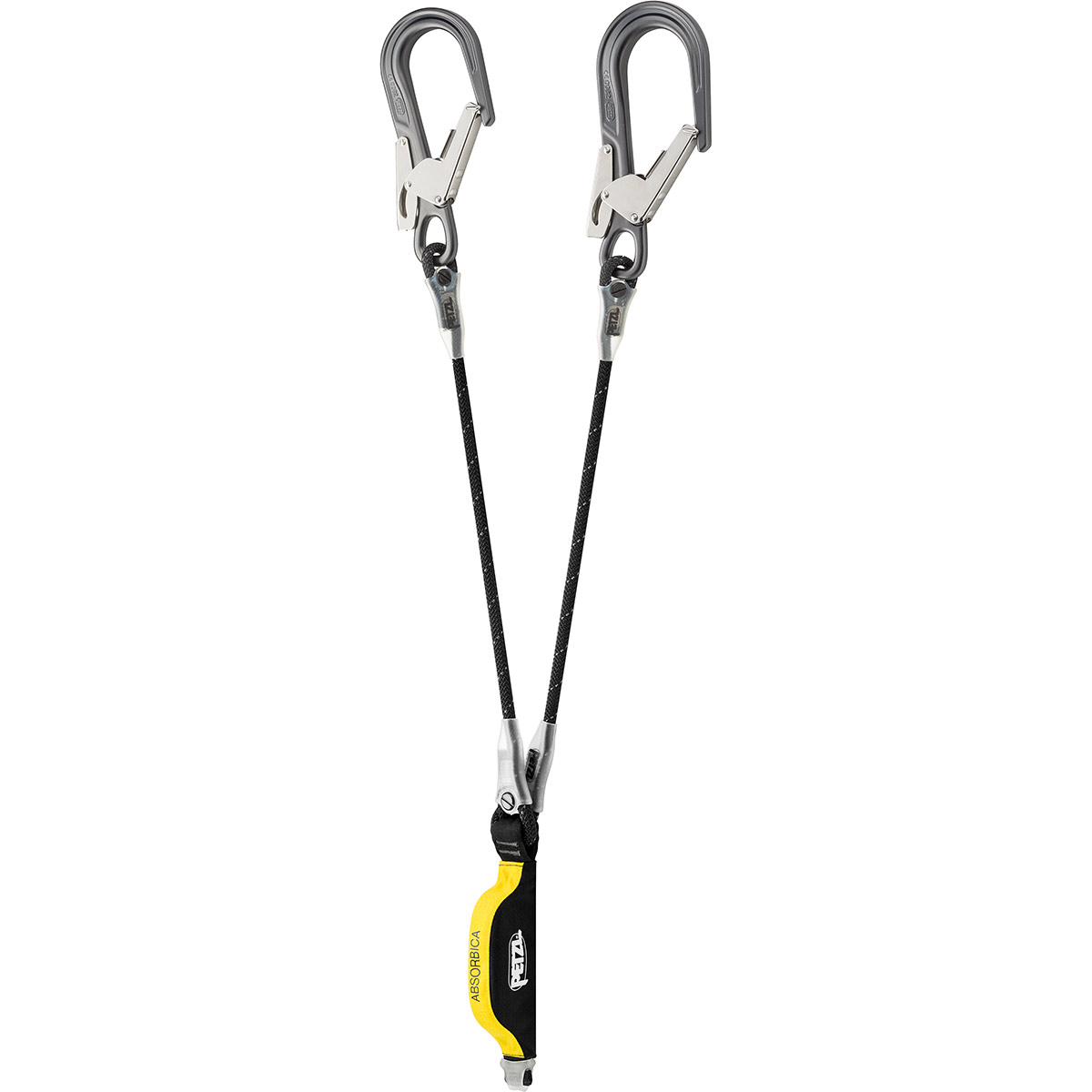 Petzl ABSORBICA-Y MGO 0.8m Twin Fall Arrest Lanyard (European Version ...