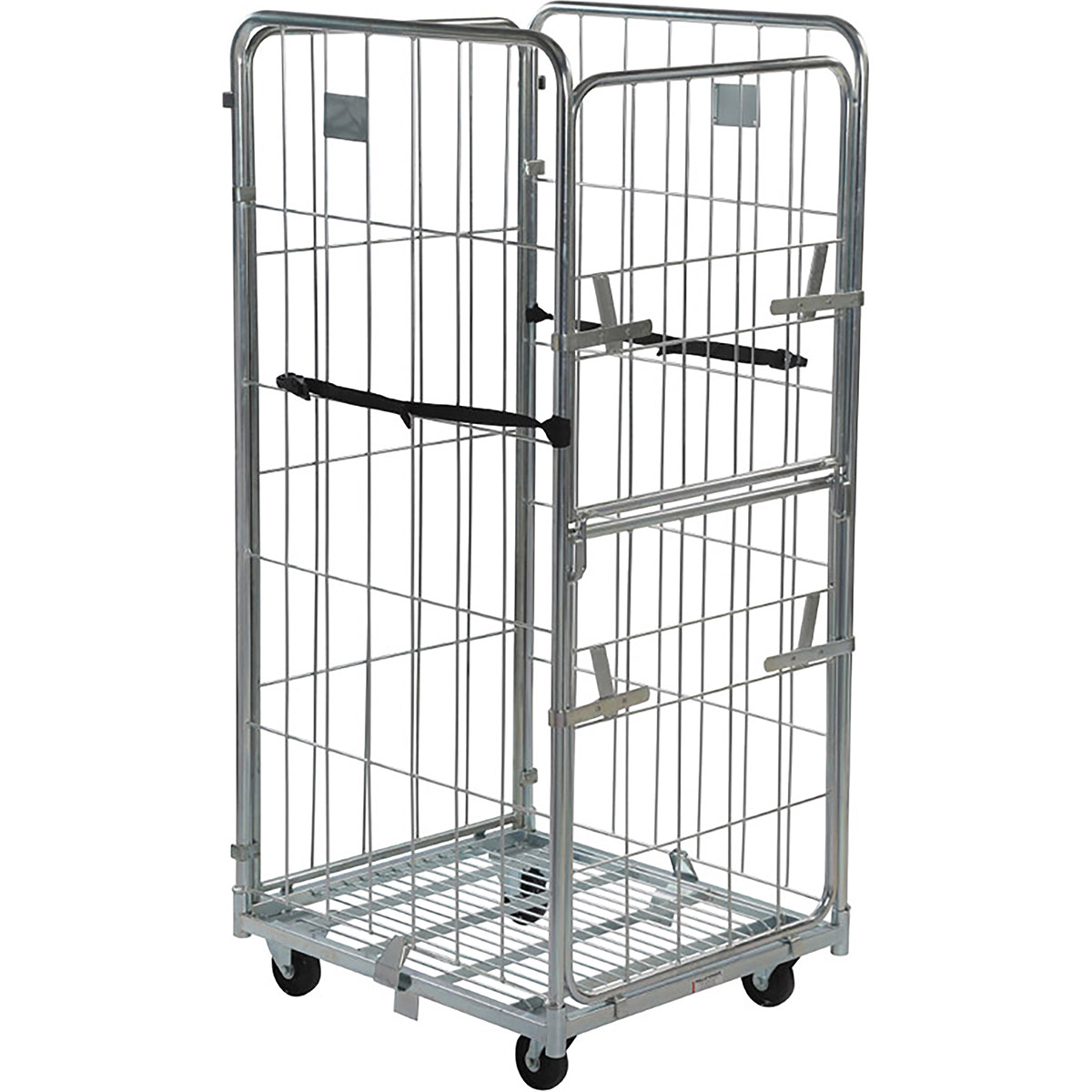 Palletower Four-Sided 1840mm Collapsible Wheeled Storage Cage ...