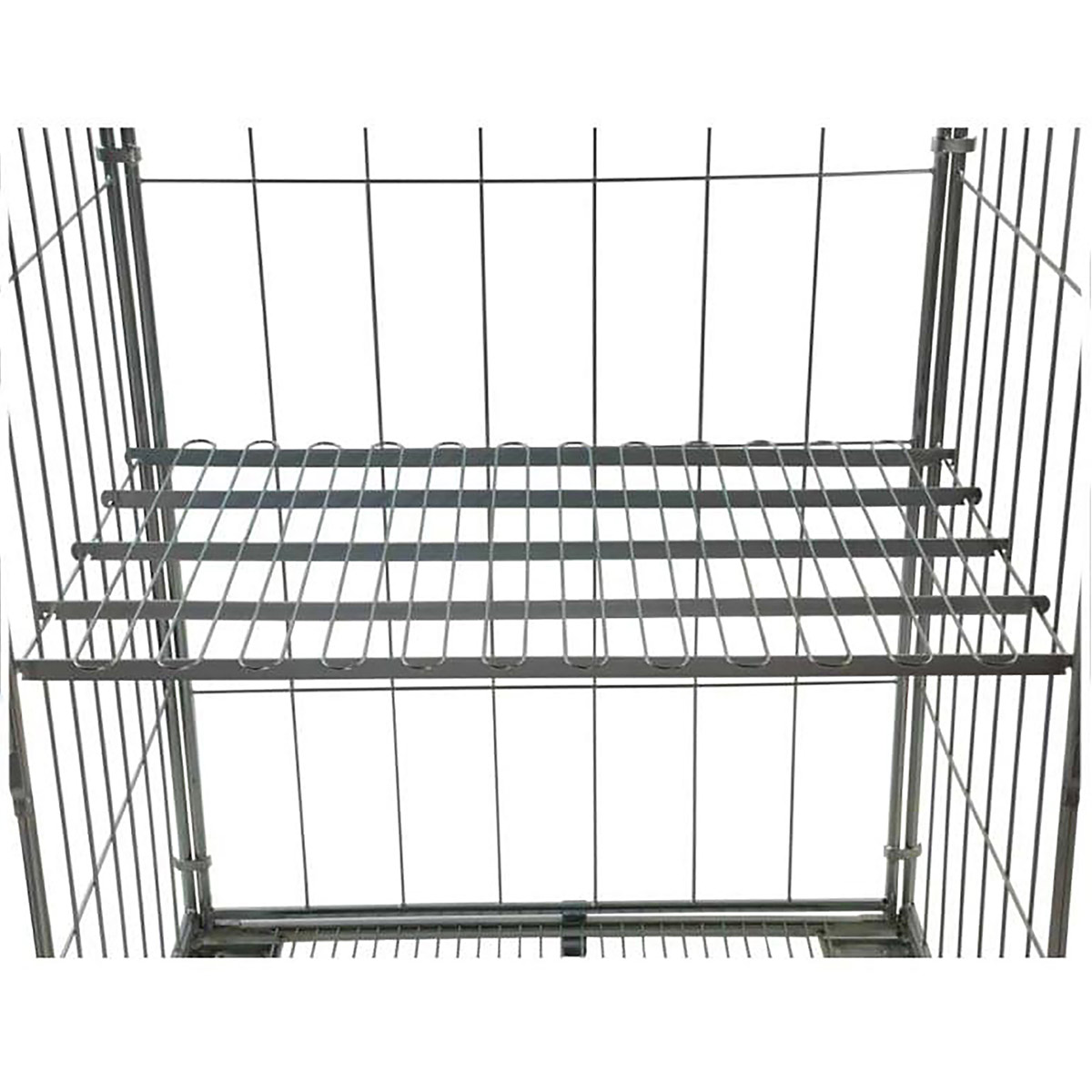 Palletower Jumbo Wheeled Storage Cage Shelf | Pallettopper | Storage ...