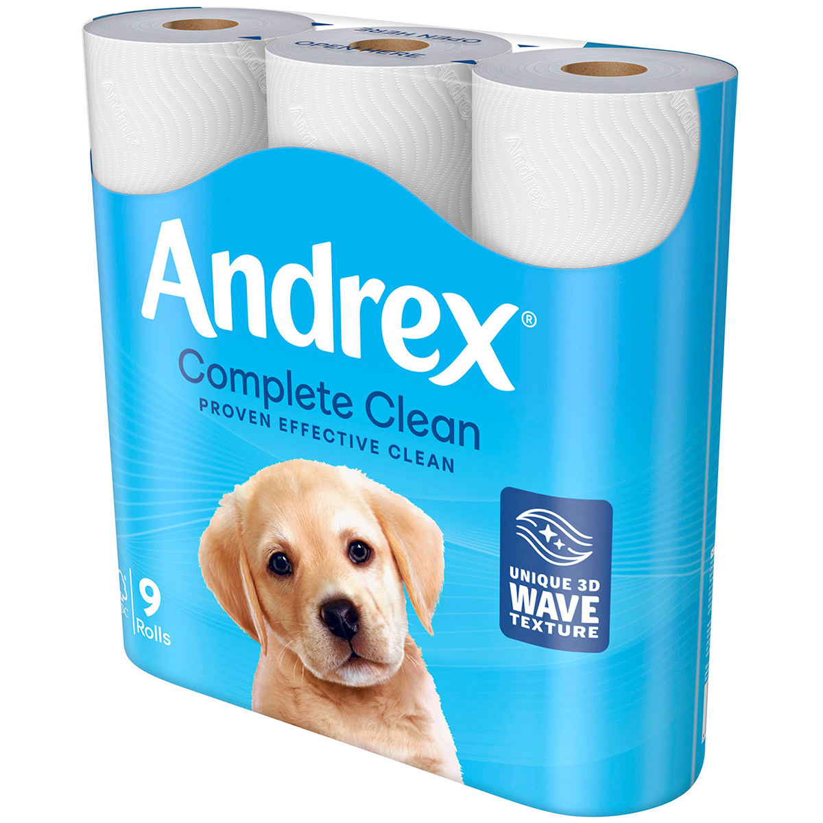 Andrex Complete Clean Toilet Rolls Pack (Case of 4) | Kimberly-Clark ...