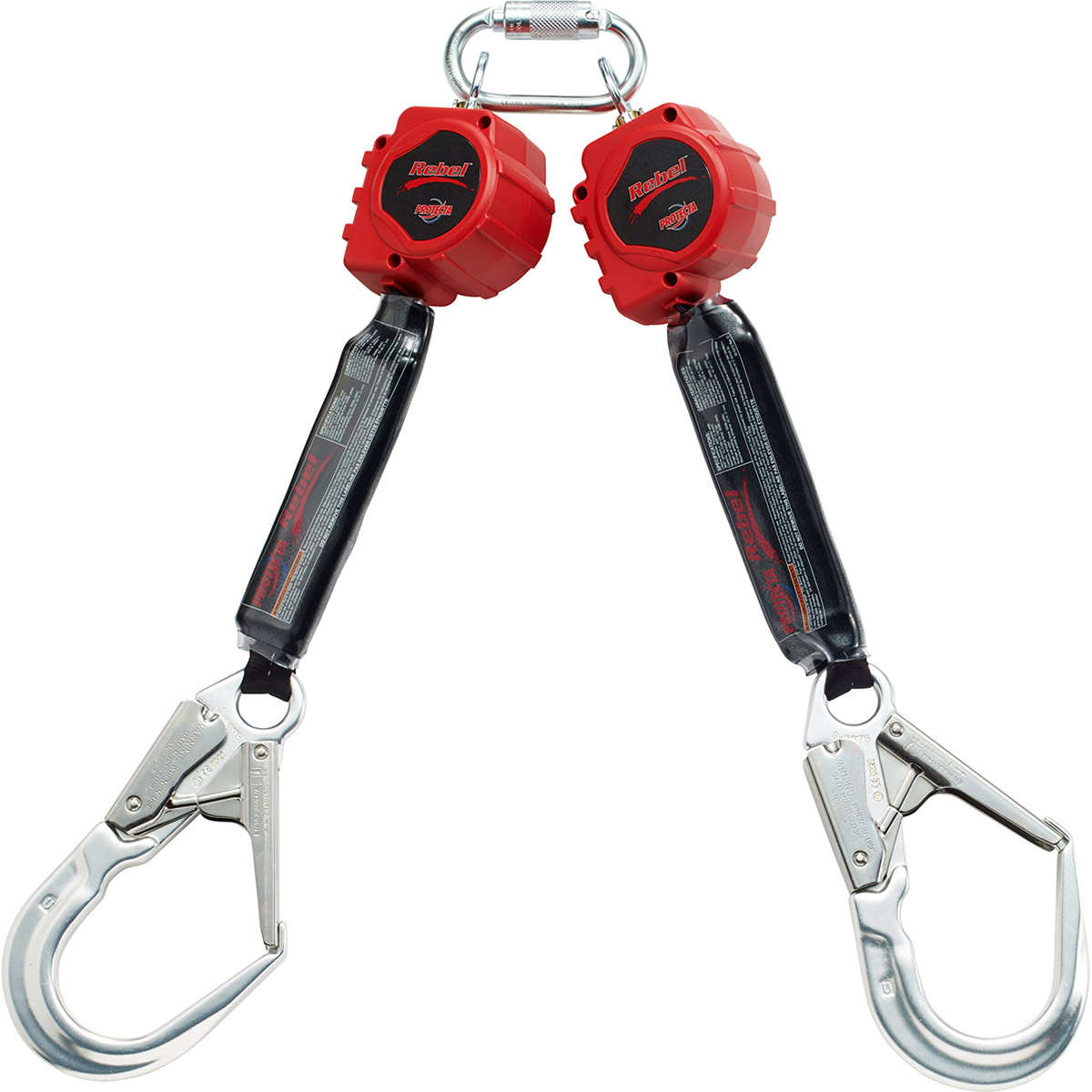 3M Protecta Rebel 2.1m Twin Fall Arrester Blocks with Scaffold Hooks ...