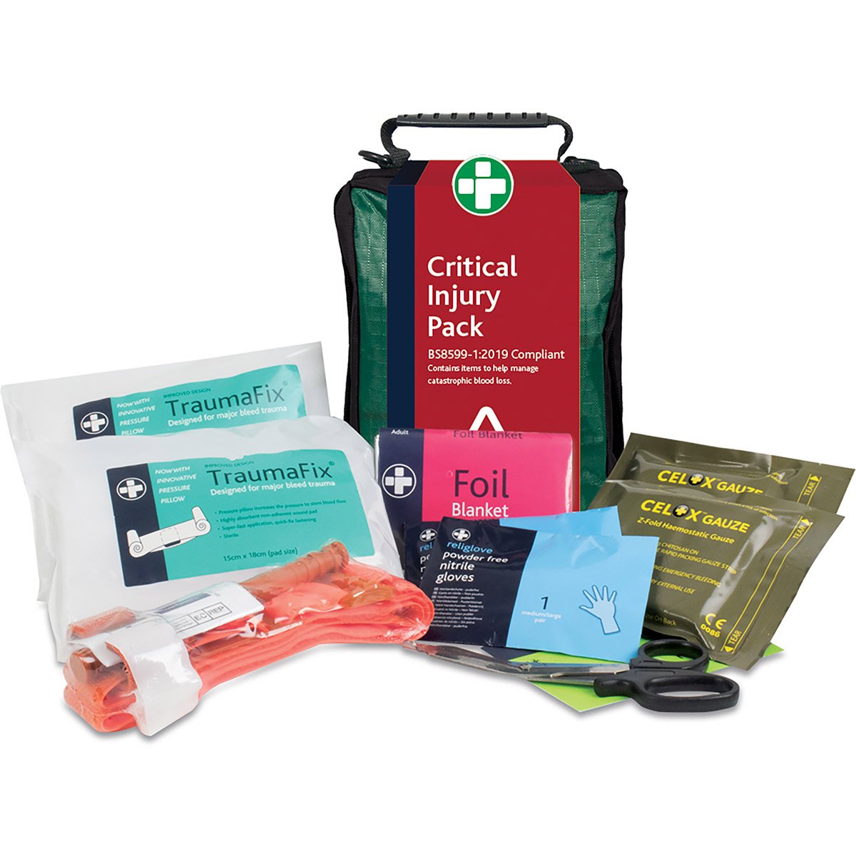 Reliance Medical Scandi British-Standard Critical Injury Pack ...