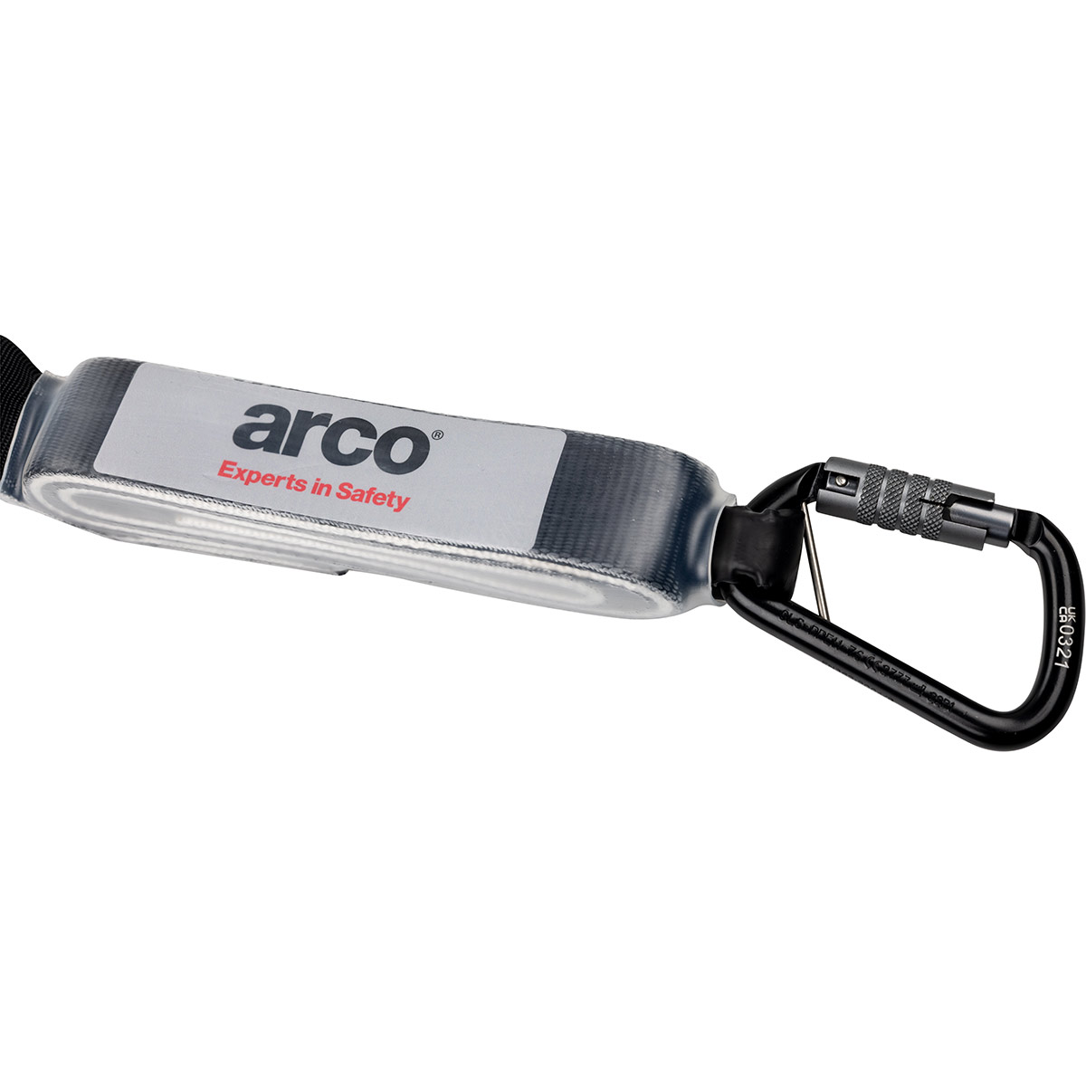 Arco 1.8m Adjustable Energy-Absorbing Fall Arrest Lanyard | Arco | Arco ...