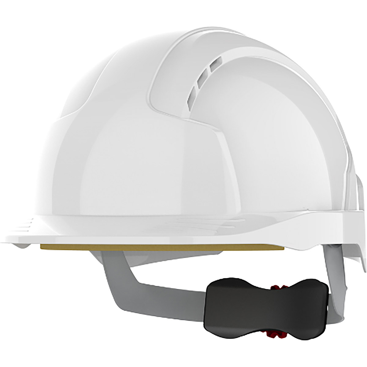 JSP EVOLite White Vented Wheel-Ratchet Safety Helmet | JSP | Safety ...