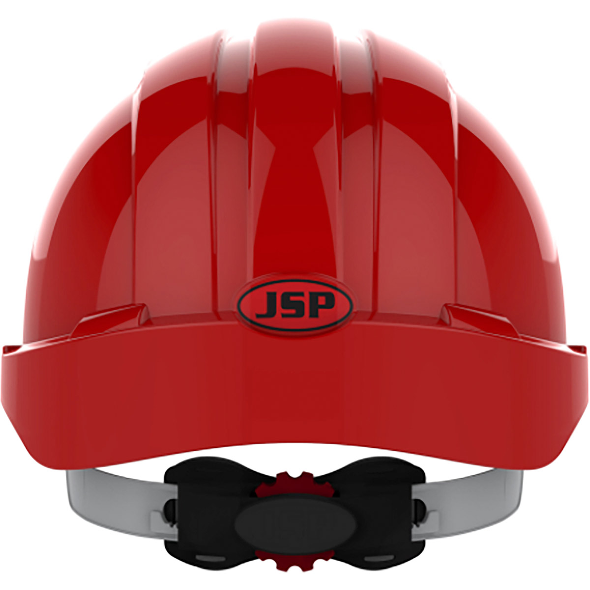 JSP EVO3 Red Vented Wheel-Ratchet Safety Helmet | JSP | JSP | Arco