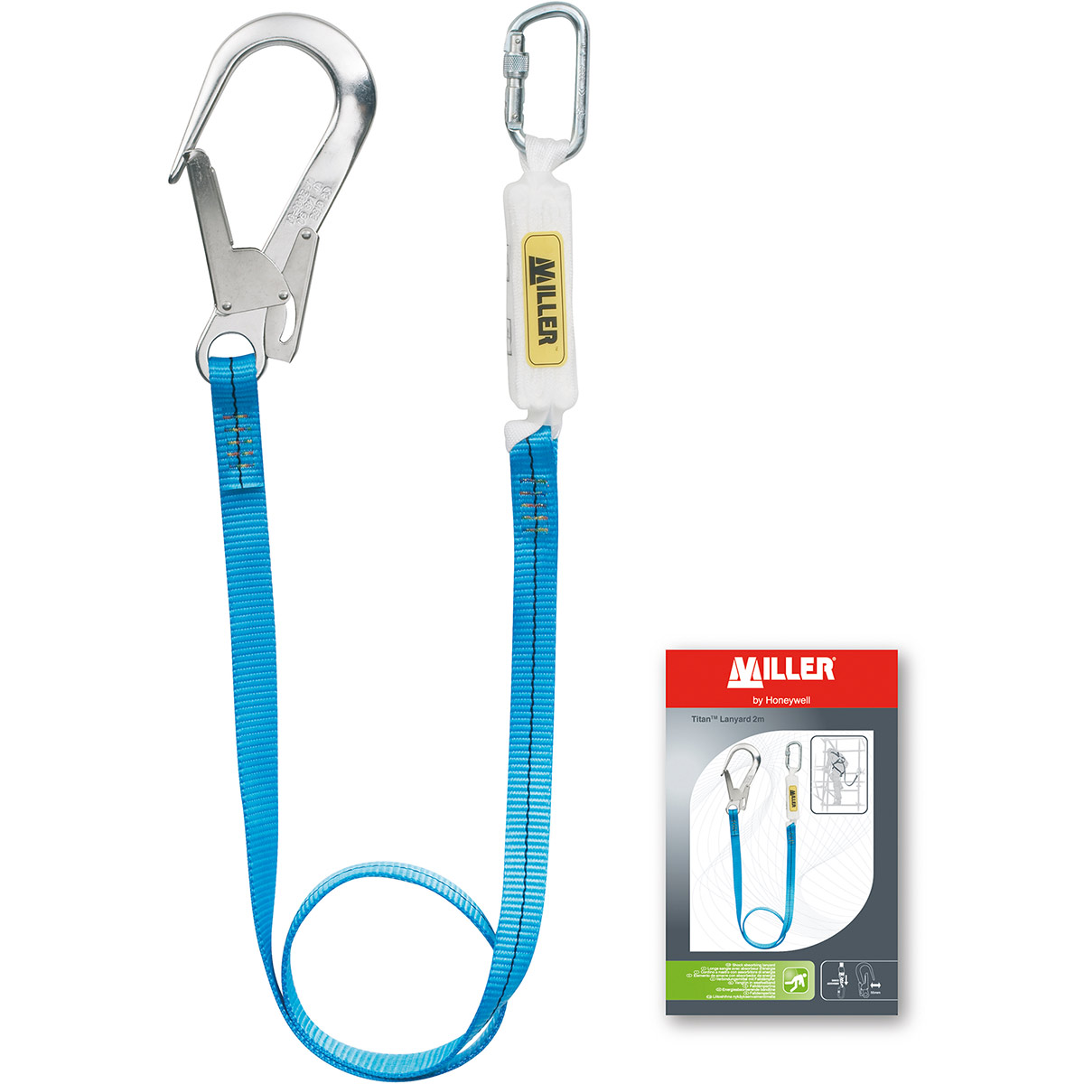 Honeywell Miller Titan Tradesman 2m Energy-Absorbing Lanyard ...
