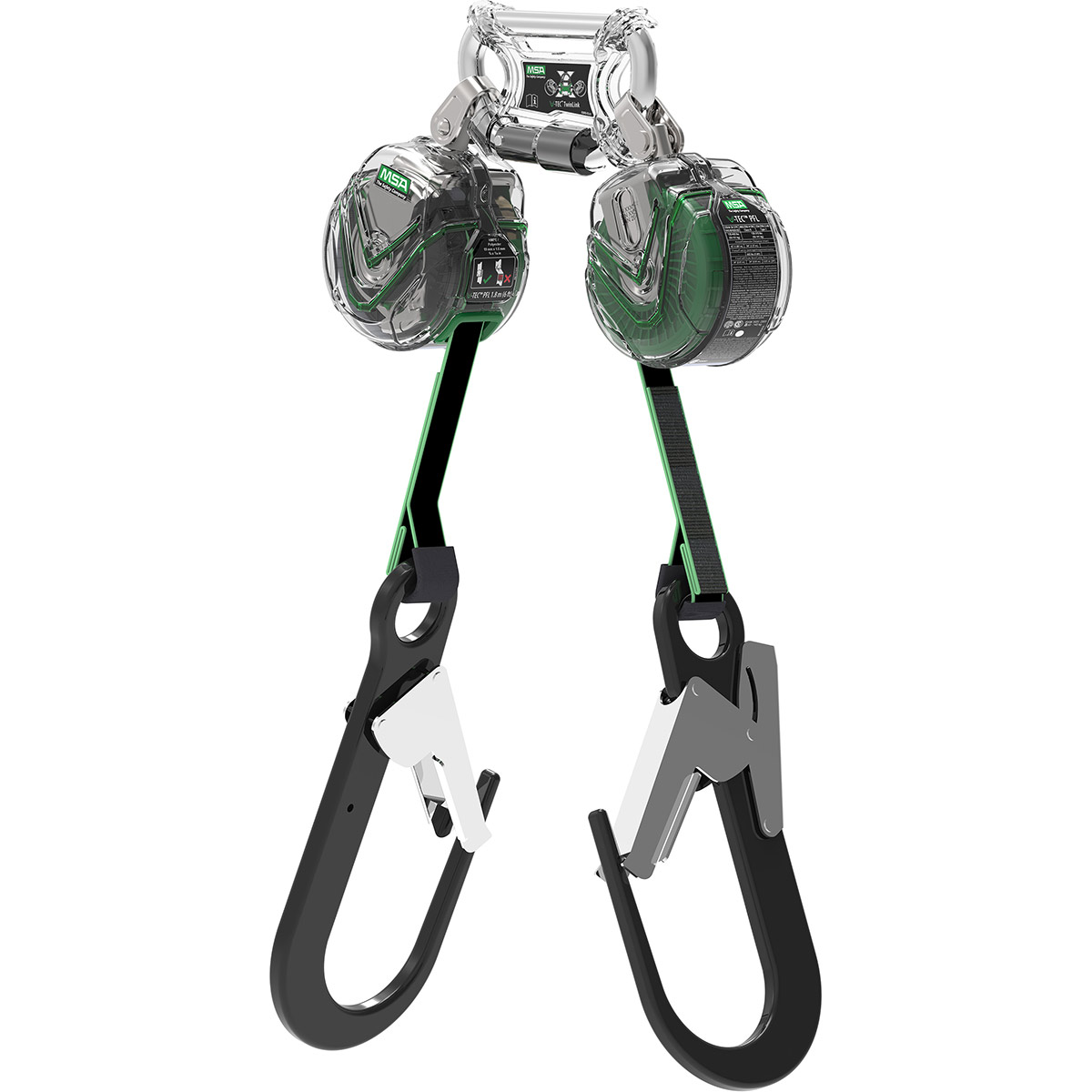 MSA V-TEC 1.8m Mini Twin Fall Arrester Block with Rebar Hooks | MSA ...