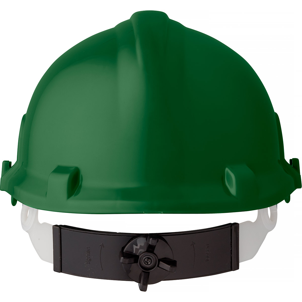 Arco Champion Plus Green Unvented Wheel-Ratchet Safety Helmet | Arco ...
