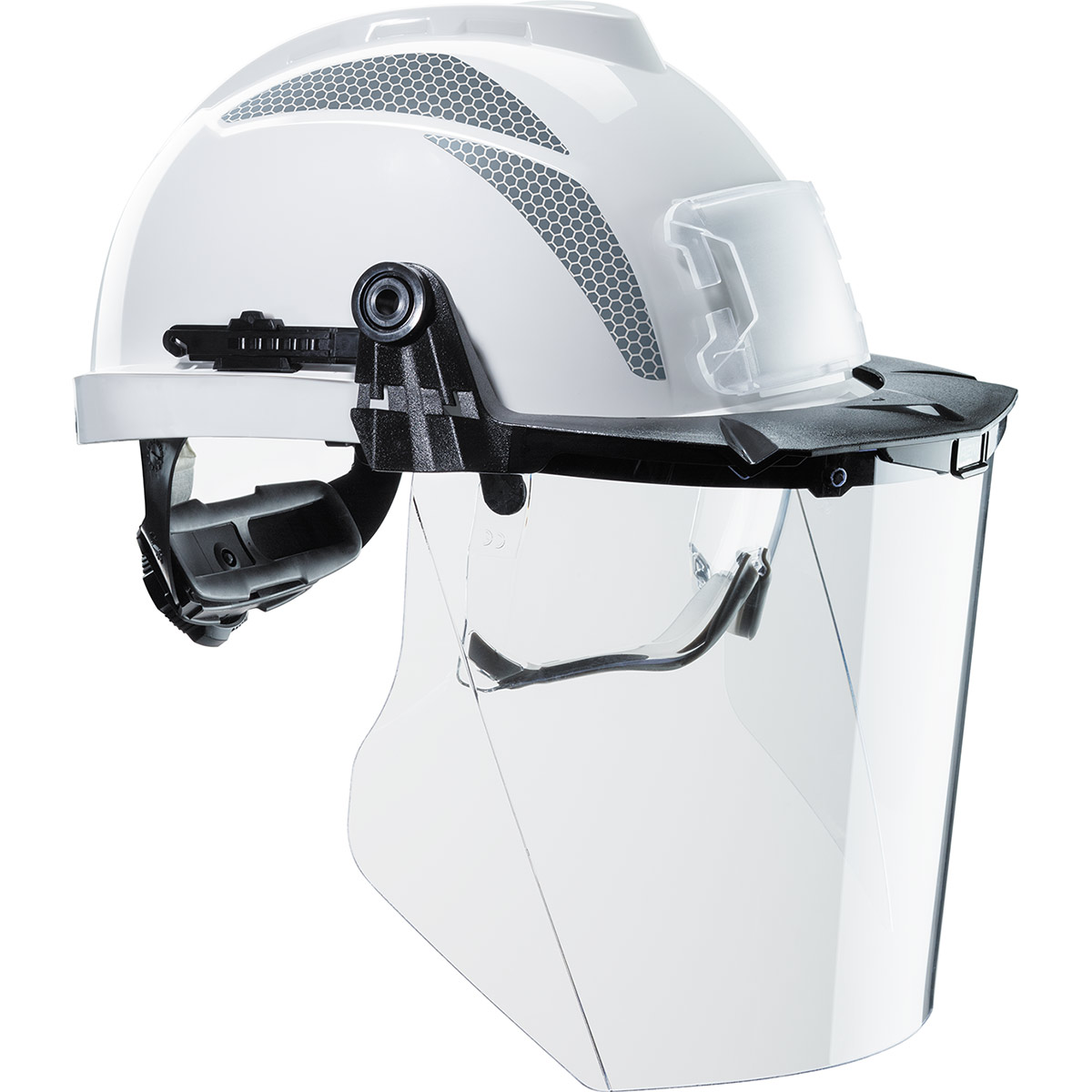 MSA V-Gard Helmet-Mounted Visor Carrier | MSA | MSA | Arco