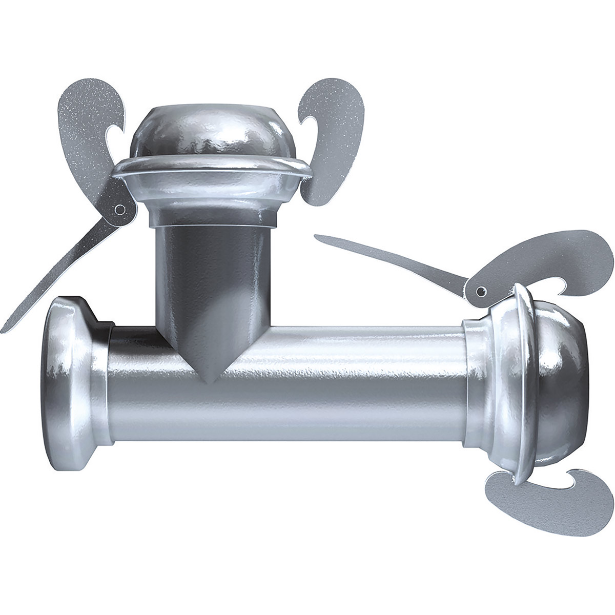 Galvanised Steel FMM Bauer S21 Unequal Tee Fitting | Bauer | Hose ...