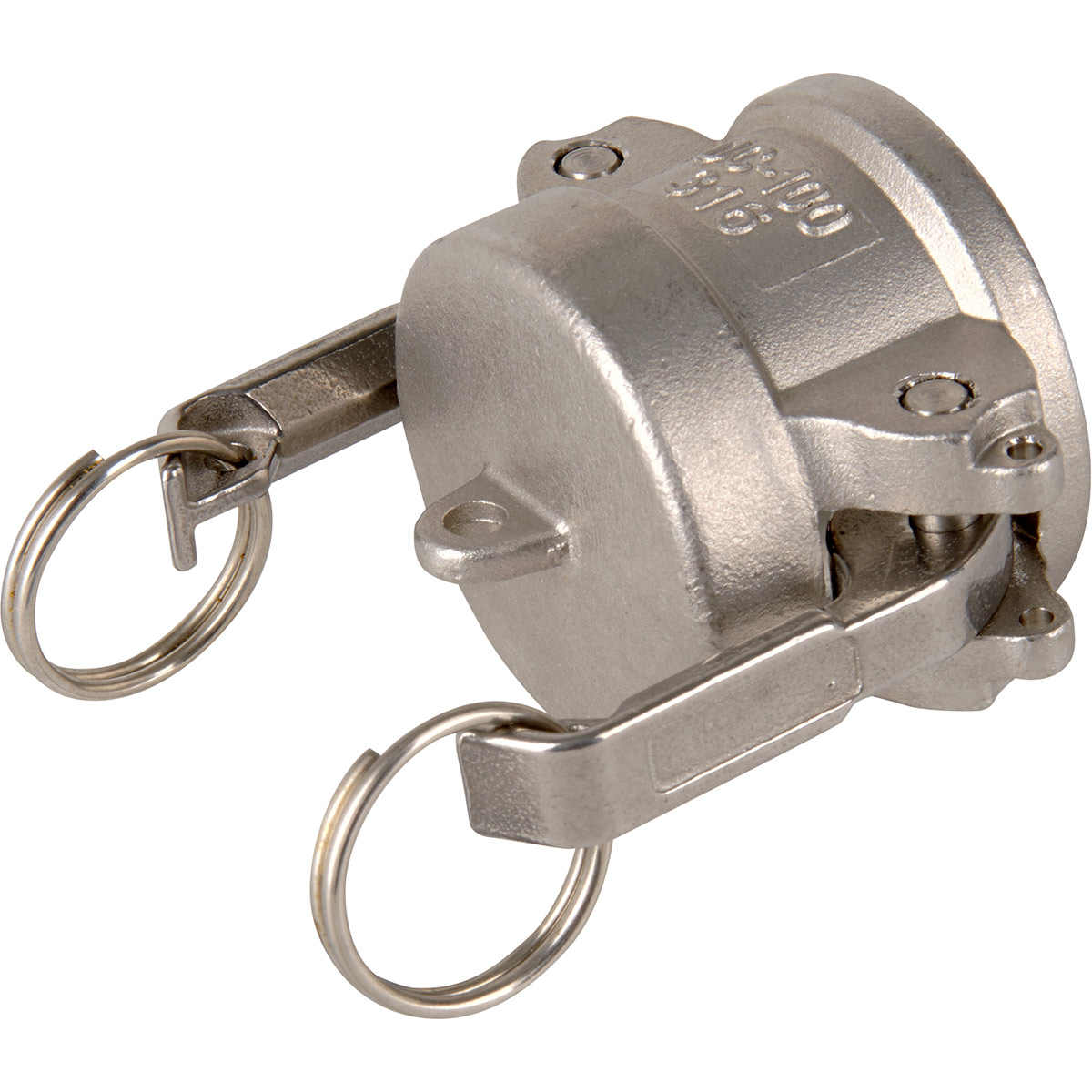Stainless Steel Camlock Fitting Dust Cap | Not Branded | Hose Fittings ...