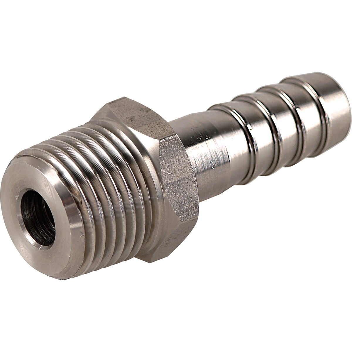 Stainless Steel Male ½in BSPT Hose Tail | Not Branded | Hose Fittings ...