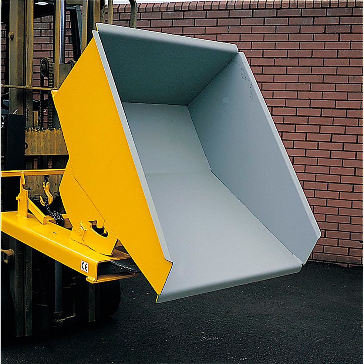 RFS 160L Forklift Tipping Skip | Contact Attachments Ltd | Skips | Arco
