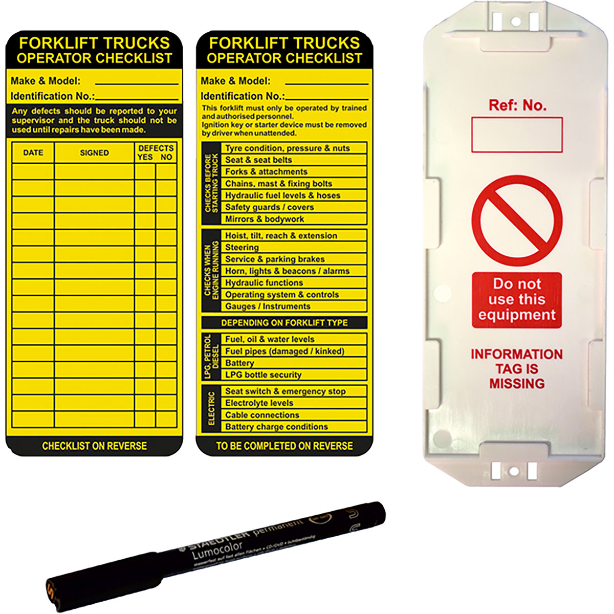 AssetTag MAX Forklift Safety Management Tag Kit | Spectrum Industrial ...