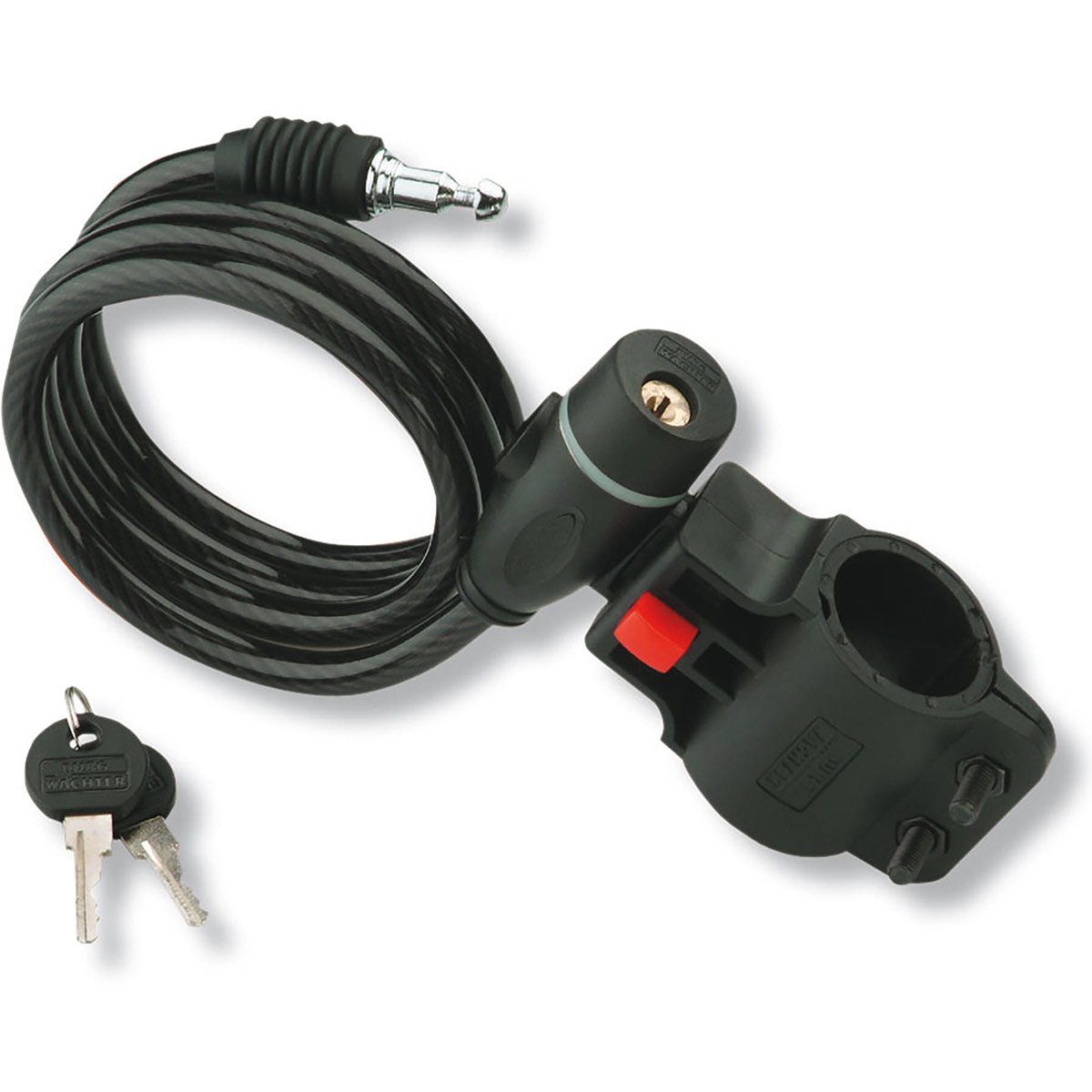 Burg-Wächter 1260 Self-Coiling Cable Lock 8mm x 1m | Burg-Wächter ...