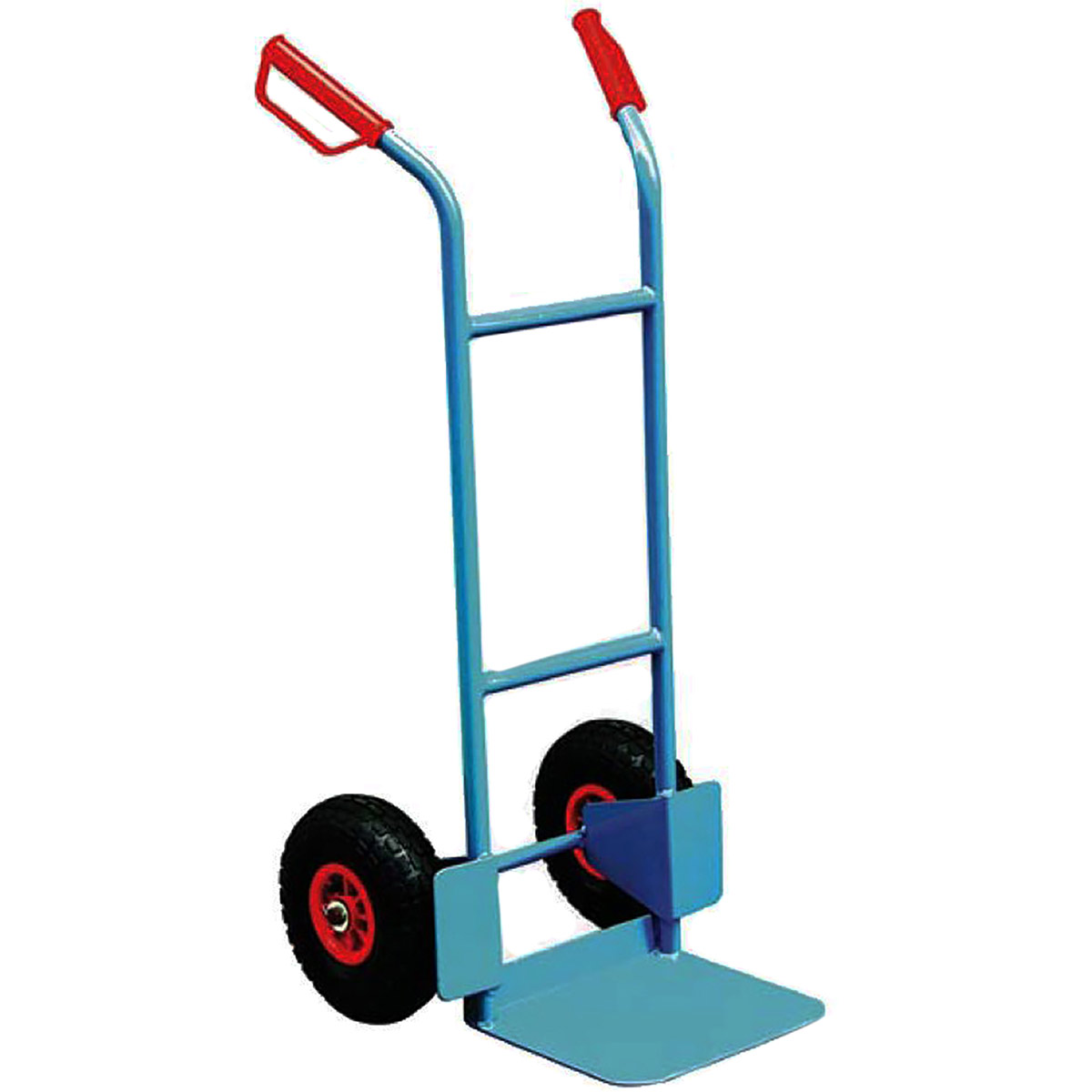 Warrior Professional 200kg-Capacity Heavy-Duty Sack Truck with Solid ...