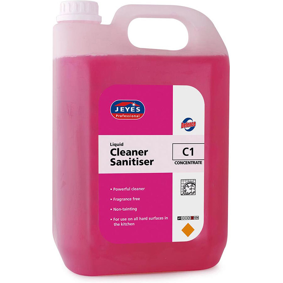 Jeyes Professional C1 Cleaner and Sanitiser Spray 5L | Jeyes ...
