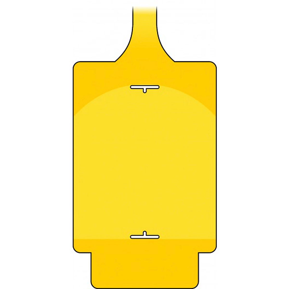 AssetTag Flex Yellow Blank Tag | Spectrum Industrial | Tags | Arco