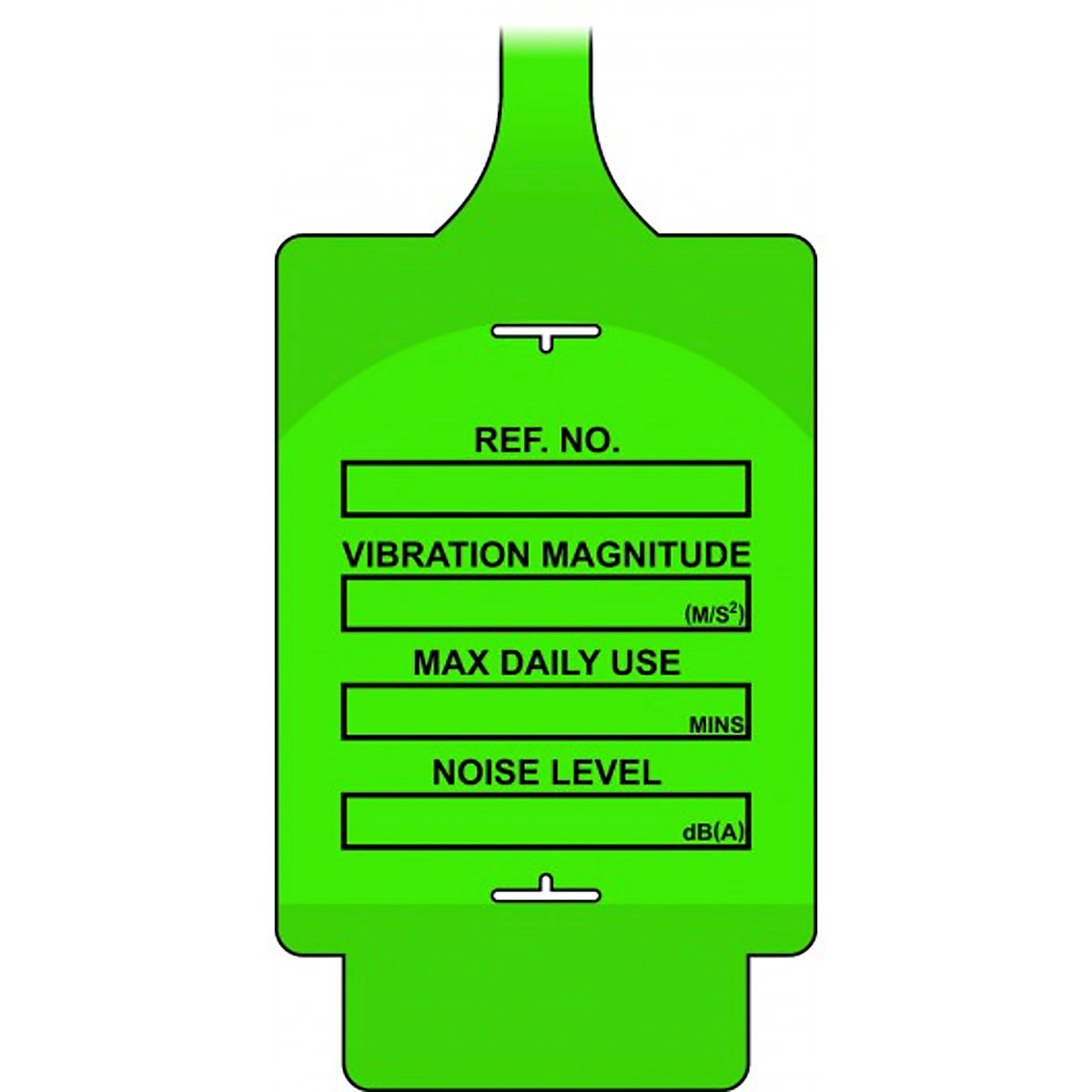 AssetTag Flex Green Vibration Control Tag | Spectrum Industrial | Tags ...