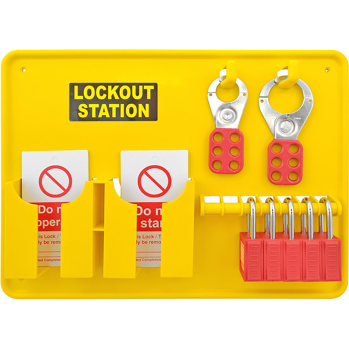 Spectrum Industrial Premier 5-Padlock Lockout Station | Spectrum ...