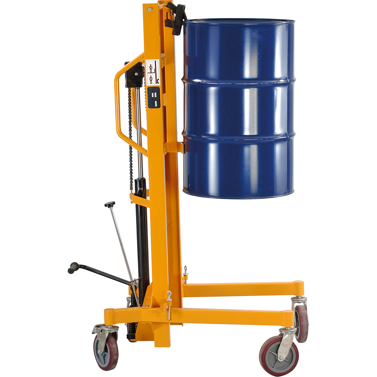 IGE 400kg-Capacity Hydraulic Drum Trolley | IGE | Drum Trolleys and ...
