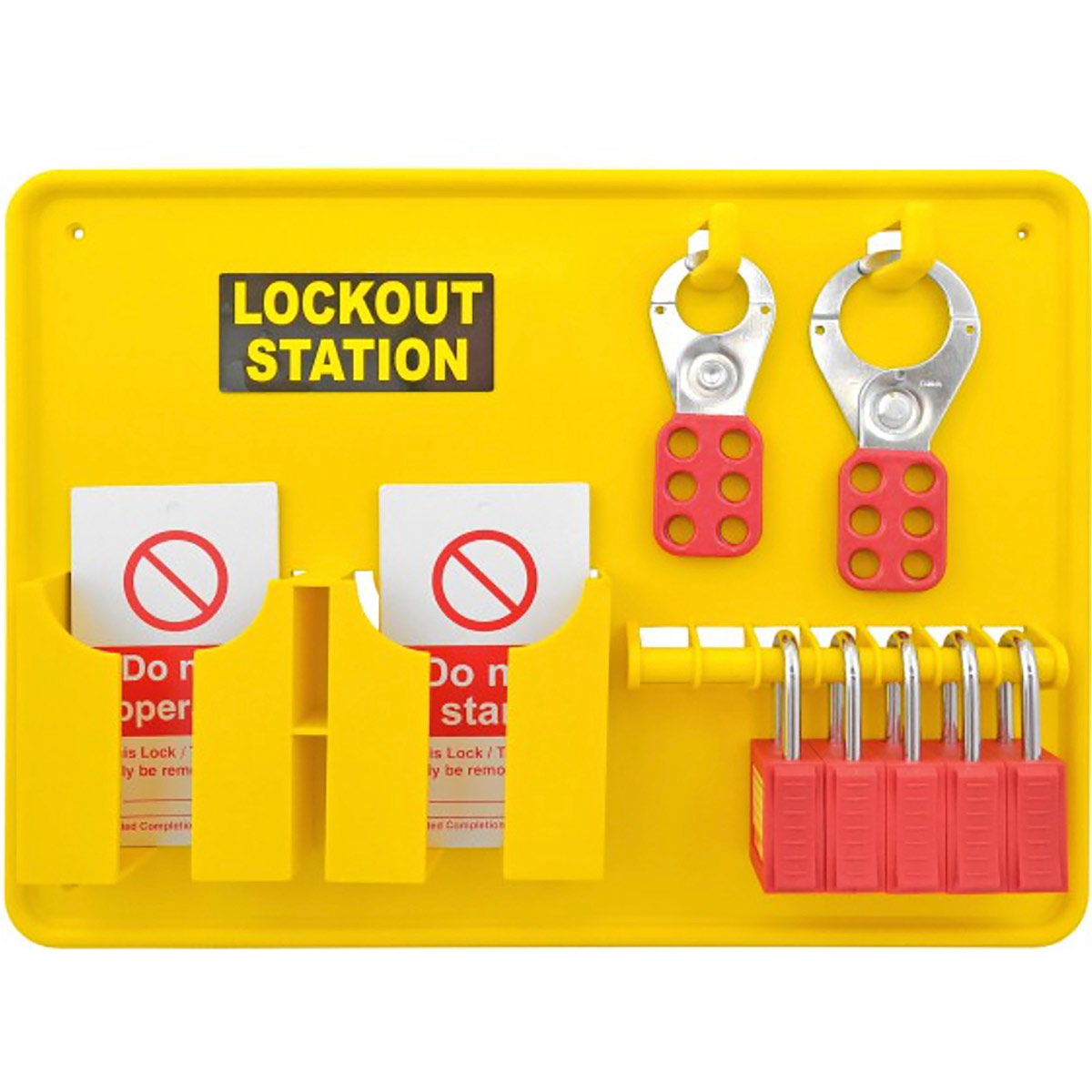 Spectrum Industrial Premier Yellow Lockout Station Board | Spectrum ...